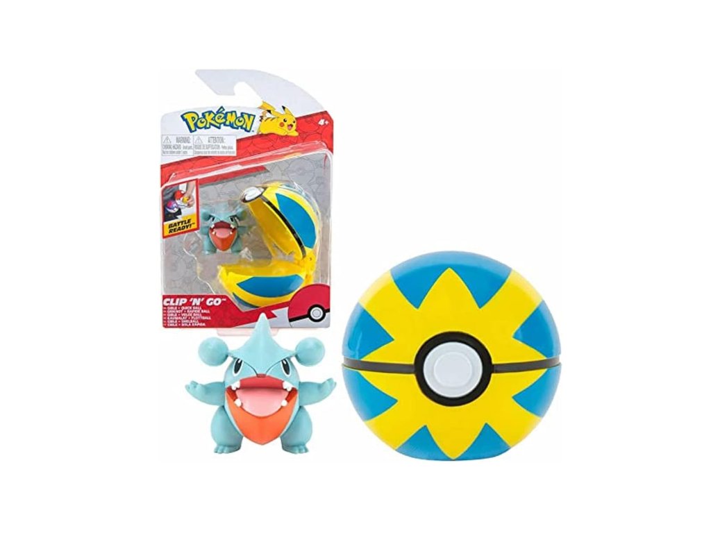Pokémon Clip N Go Pokeball Gible Nové Prokonzolecz