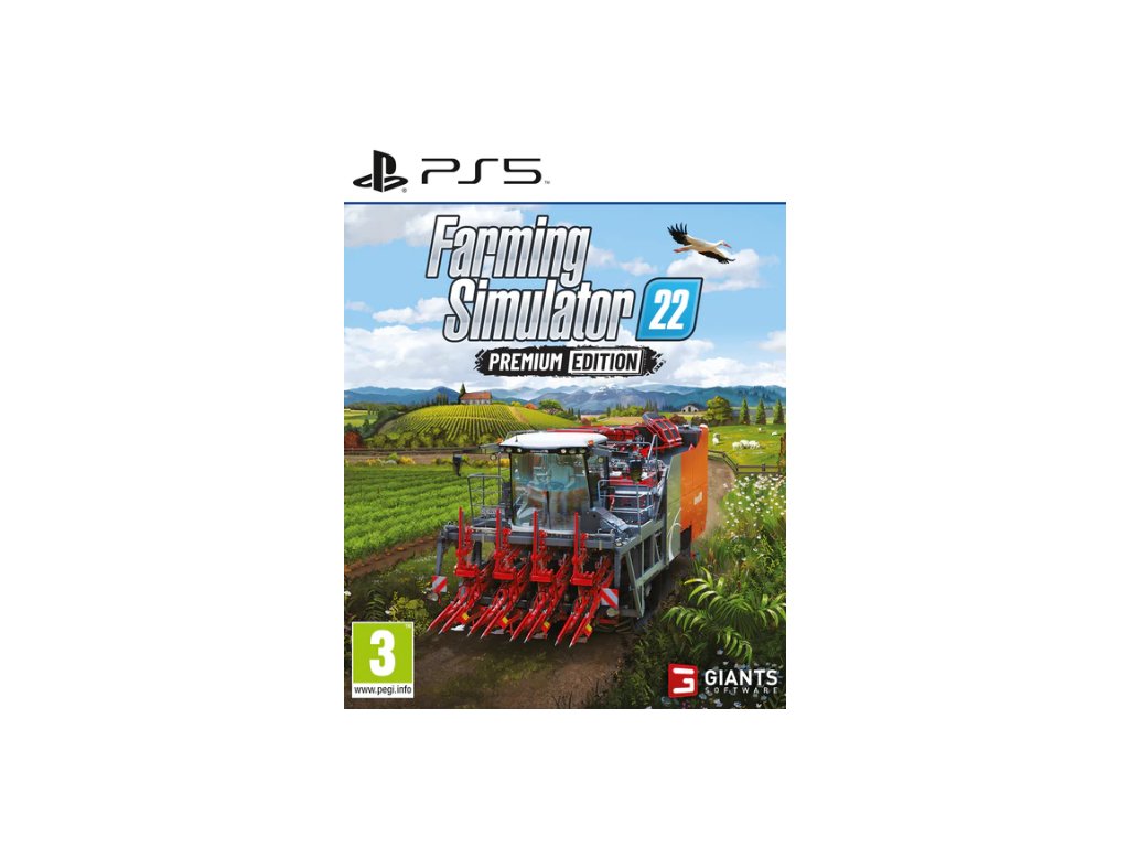 Ps5 Farming Simulator 22 Premium Edition Cz Nové Prokonzole Cz