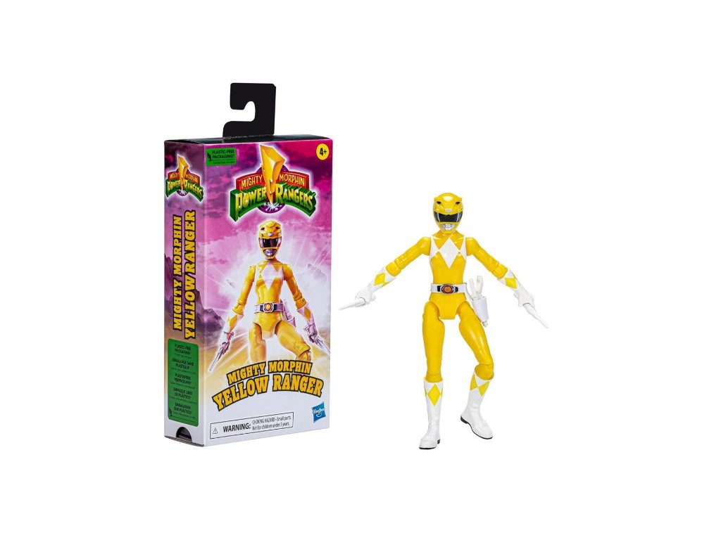 Power Rangers Mighty Morphin Yellow Ranger 15cm Nové za 348 Kč ...