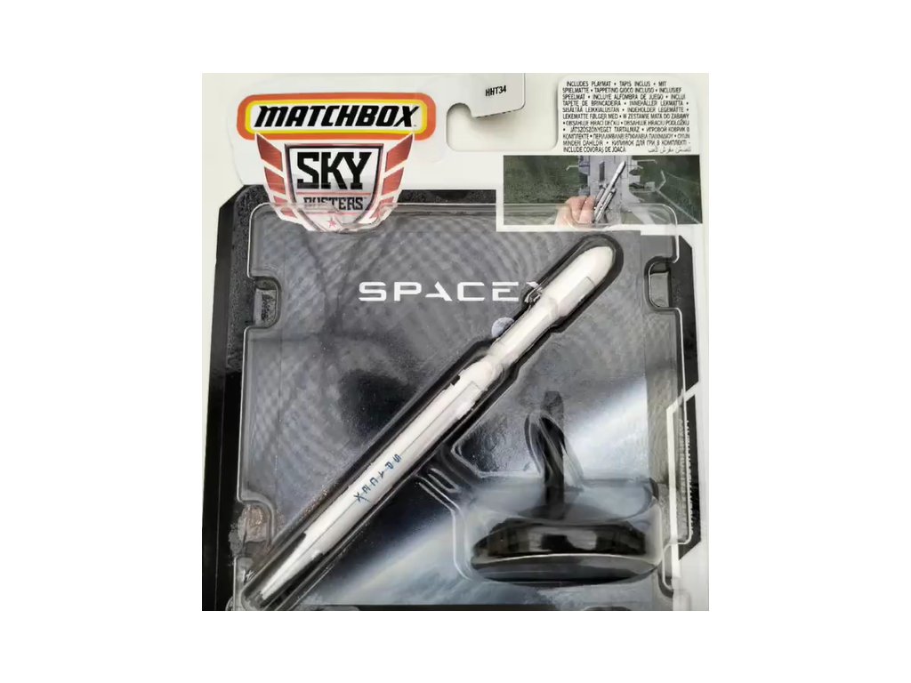 Matchbox Sky Busters Spacex Spacex Falcon Heavy Nové - Prokonzole.cz