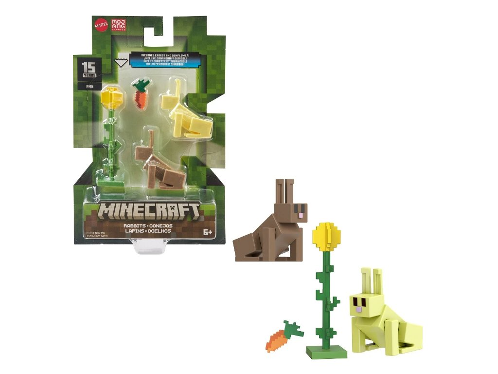 Figurka Minecraft 15years Rabbits Nové za 379 Kč | Prokonzole.cz