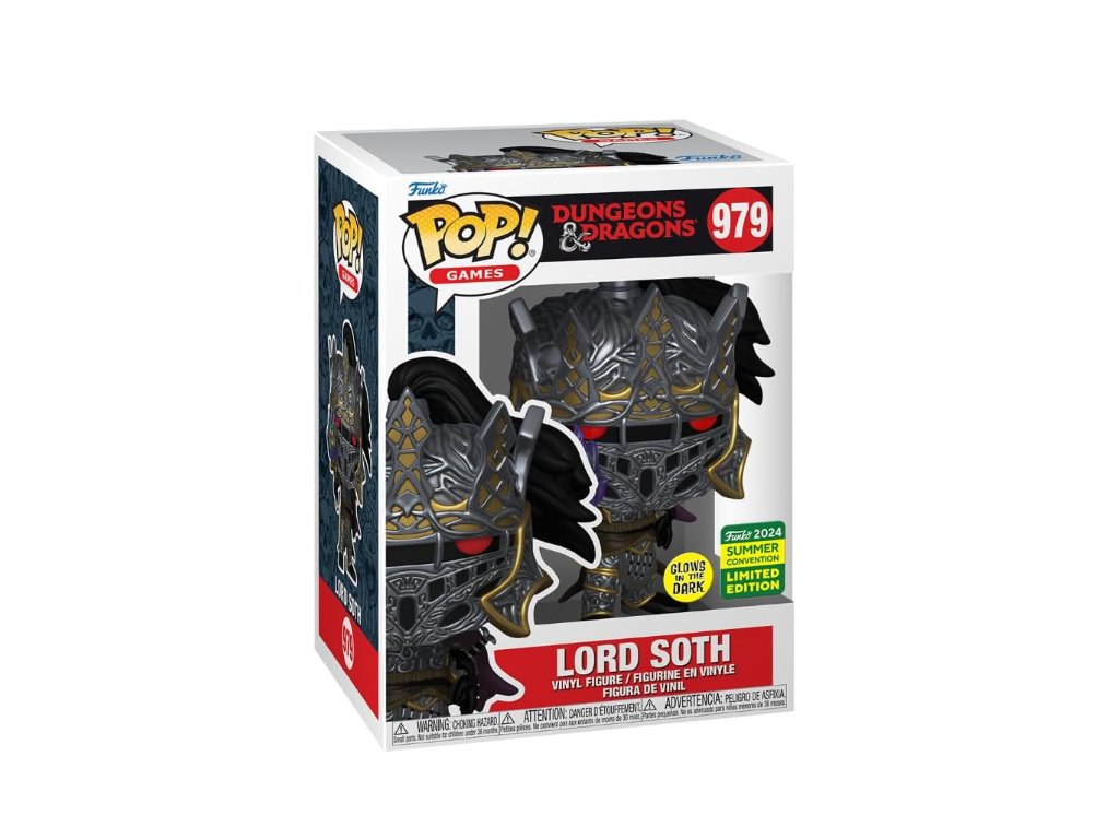 Funko Pop! 979 Dungeons and Dragons Lord Soth Glows in the Dark Nové za ...