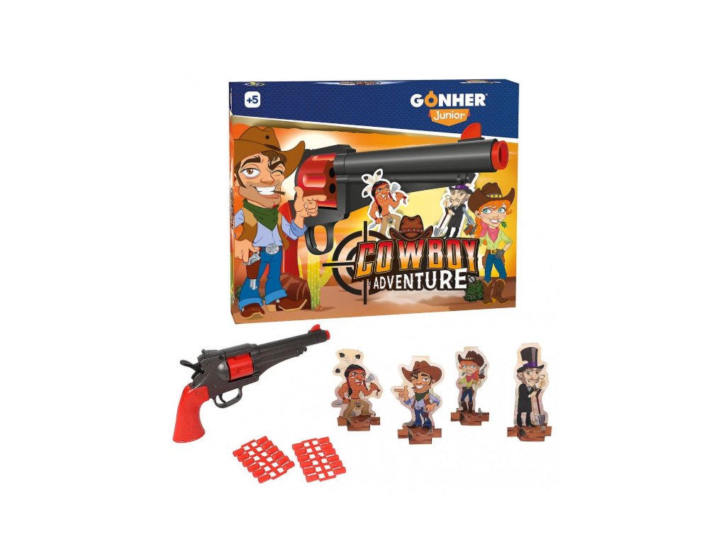 Dětská střelecká sada Gonher Kovboj Nové za 348 Kč | Prokonzole.cz