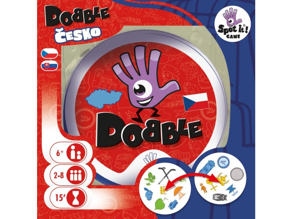 Společenská hra Dobble Česko CZ Nové za 349 Kč | Prokonzole.cz