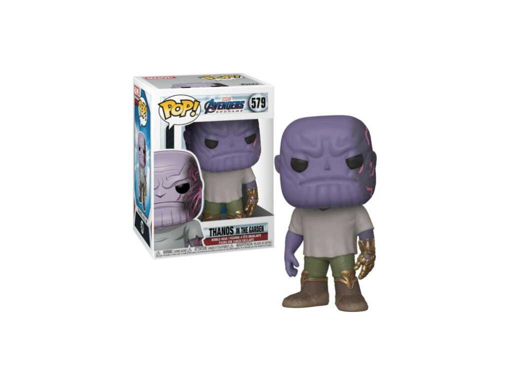 Merch Funko Pop! 579 Marvel Avengers Endgame Casual Thanos In The Garden With Gauntlet Nové za ...