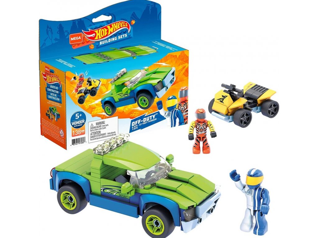 Toys Hot Wheels Mega Building sets Off Duty Nové za 310 Kč | Prokonzole.cz