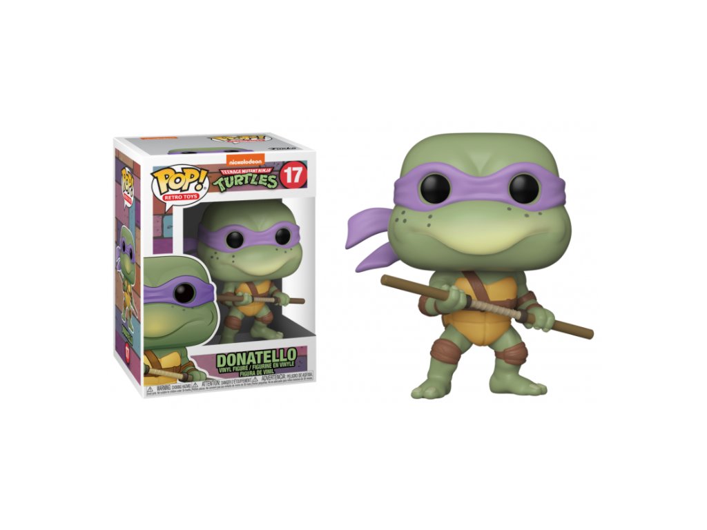 Funko Pop! 17 Retro Toys Teenage Mutant Ninja Turtles Donatello Nové za ...