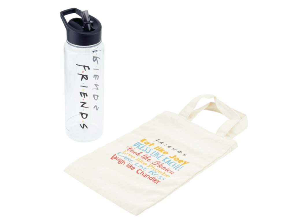 Merch Set Friends Water Bottle and Tote Gift Nové za 298 Kč | Prokonzole.cz