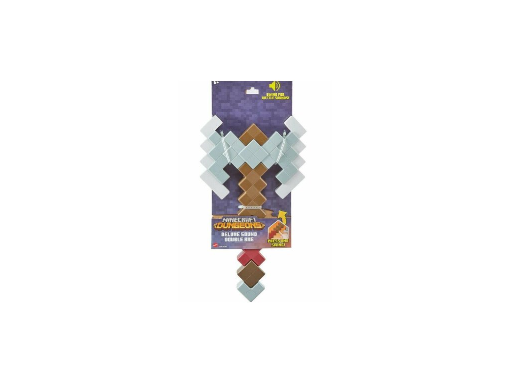 Toys Minecraft Sound Battle Role Play Dungeons Double Axe Nové ...