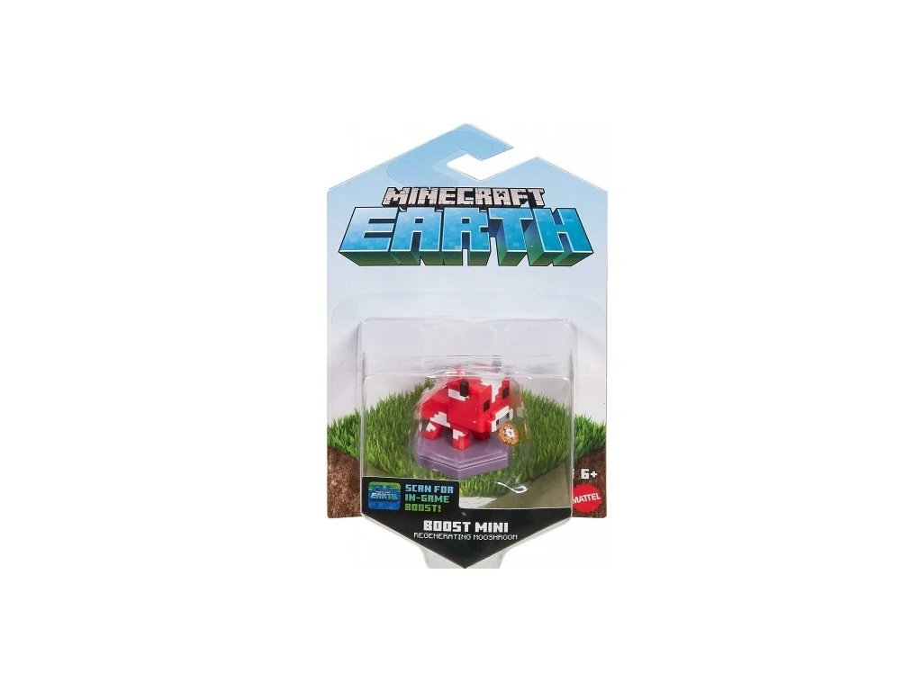 Figurka Minecraft Earth Boost Mini Regenerating Mooshroom Nové za 269 ...