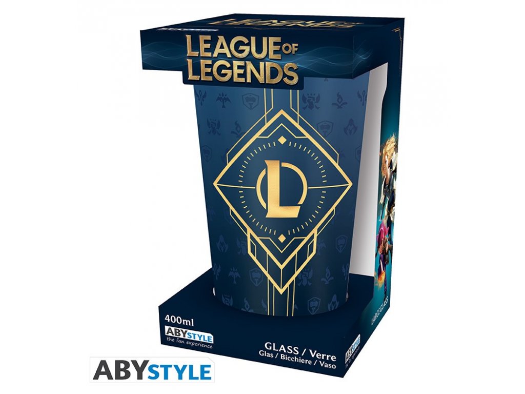 Merch Sklenice League of Legends Hextech 400ml Nové za 248 Kč ...