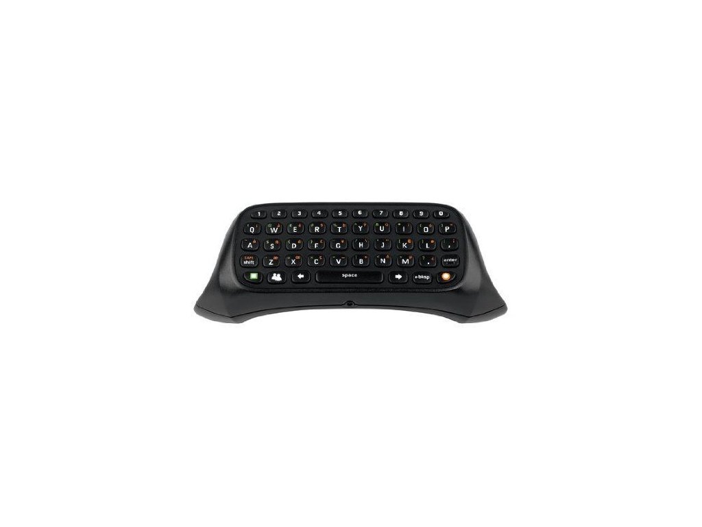X360 Official Microsoft Chatpad Black- - Prokonzole.cz