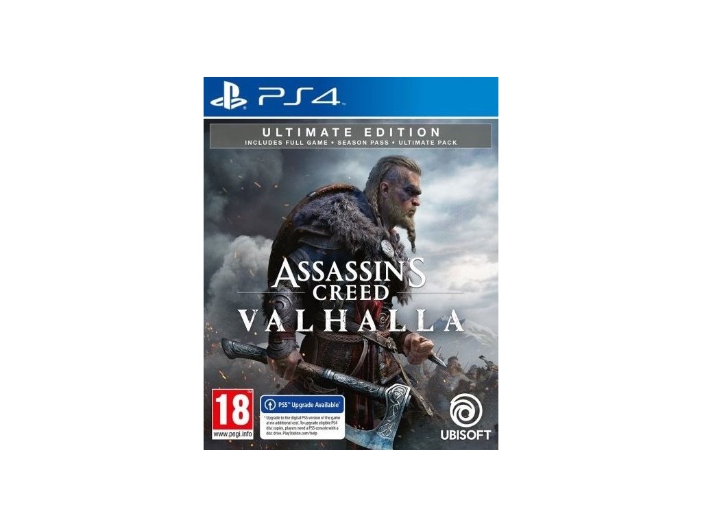 PS4 Assassins Creed Valhalla Ultimate Edition Nové za 724 Kč | Prokonzole.cz
