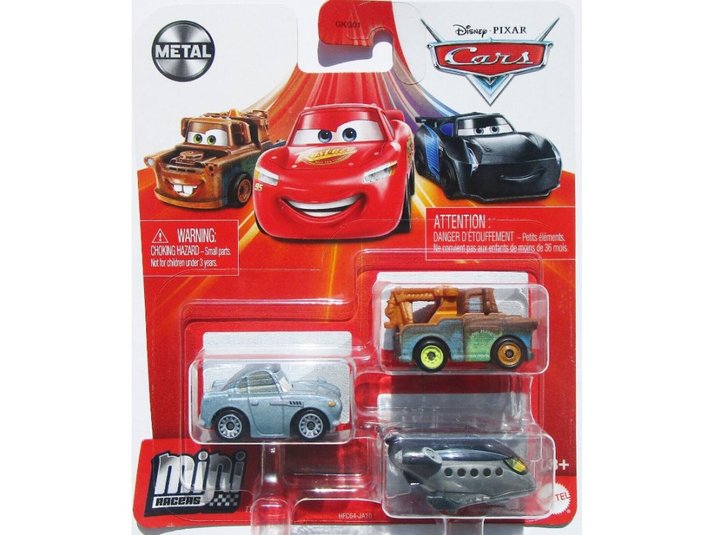 Toys Disney Pixar Cars Finn Mcmissile, Mater and Siddeley The Spy Jet ...