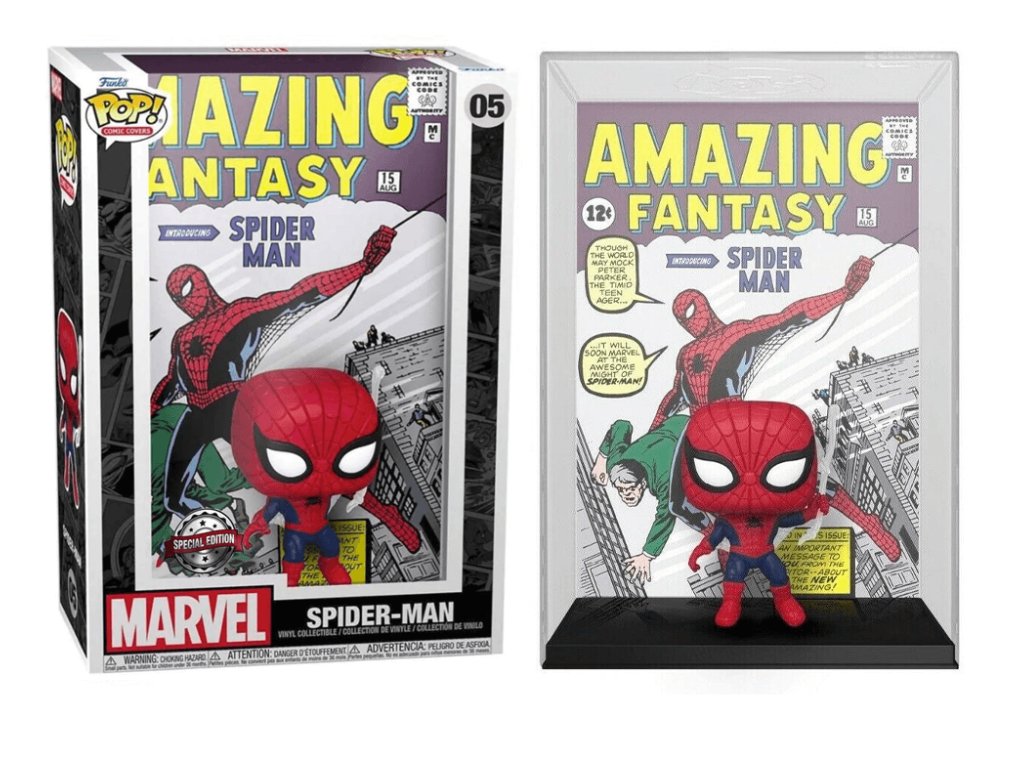 Merch Funko Pop! 05 Cover Art Marvel Amazing Spider-man Nové za 689 Kč ...