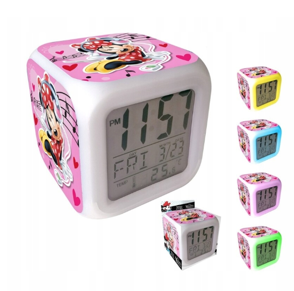 Budík Minnie Mouse alarm clock Nové za 348 Kč | Prokonzole.cz