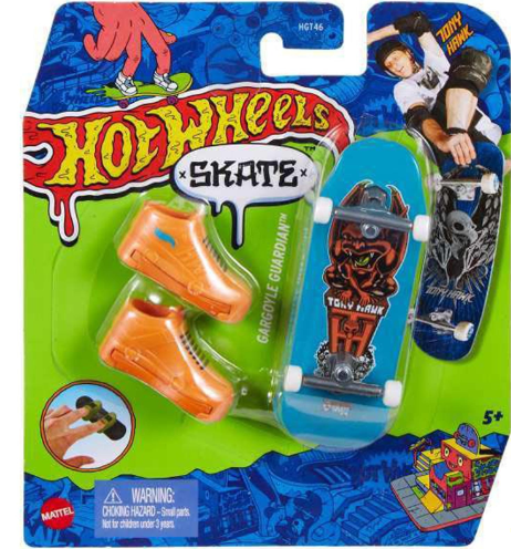 Hot Wheels Skate Fingerboard And Shoes Tony Hawk Gargoyle Guardian Nové ...