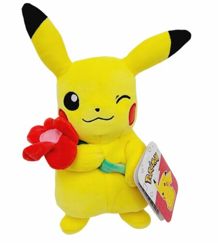 Plyšová hračka Pokémon Pikachu with Red Flower 20cm Nové za 589 Kč ...