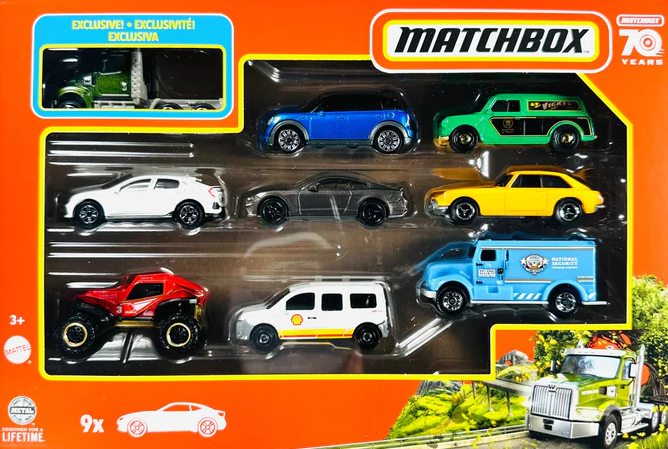Matchbox angličáky 9ks HKY06 Nové za 439 Kč | Prokonzole.cz