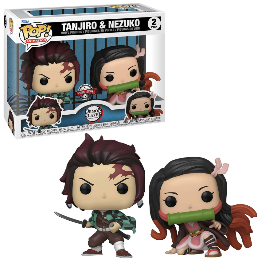 Funko Pop! 02 Demon Slayer Tanjiro and Nezuko Nové za 688 Kč ...