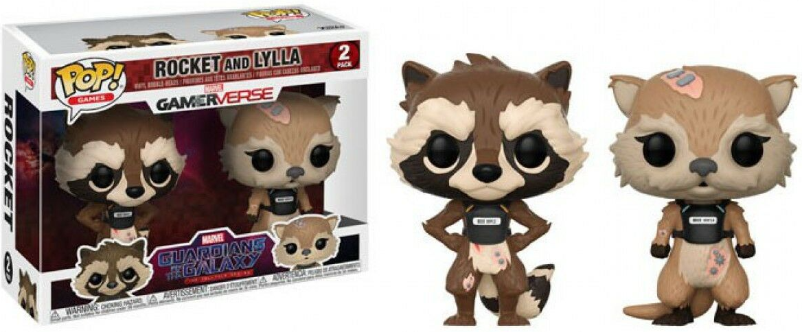 Merch Funko POP! Marvel Rocket and Lylla Nové za 649 Kč | Prokonzole.cz