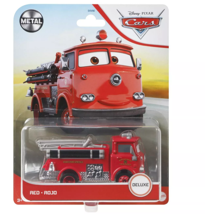 Toys Disney Cars Deluxe Red Rojo Nové za 548 Kč | Prokonzole.cz