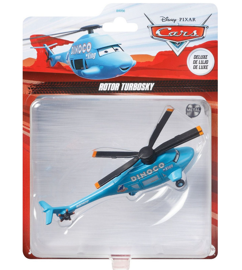 Toys Disney Cars Deluxe Rotor Turbosky Nové za 448 Kč | Prokonzole.cz