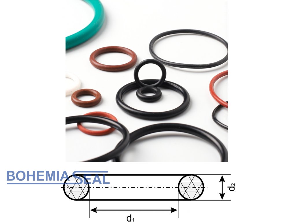 O-ring 13,8 x 2,4 NBR 90, JIS B 2401 JIS B 2409 , P14 1B | Bohemia Seal