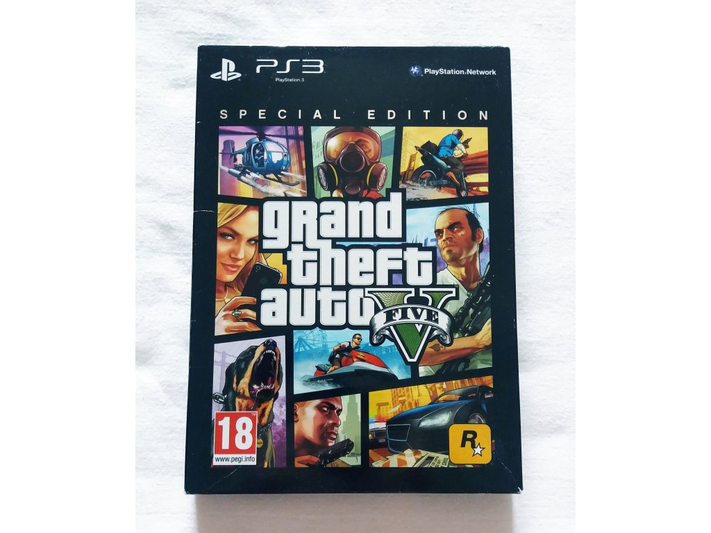 PS3 - Grand Theft Auto V Special Edition - PSko.cz