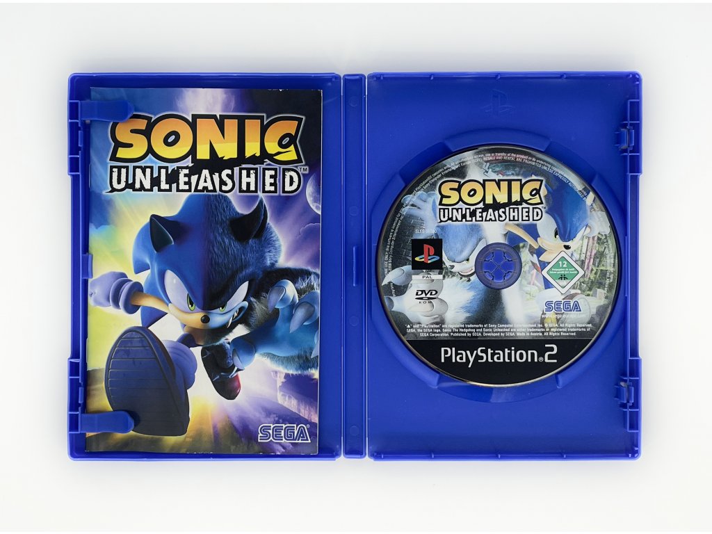 Sonic Unleashed Ps2 Disc