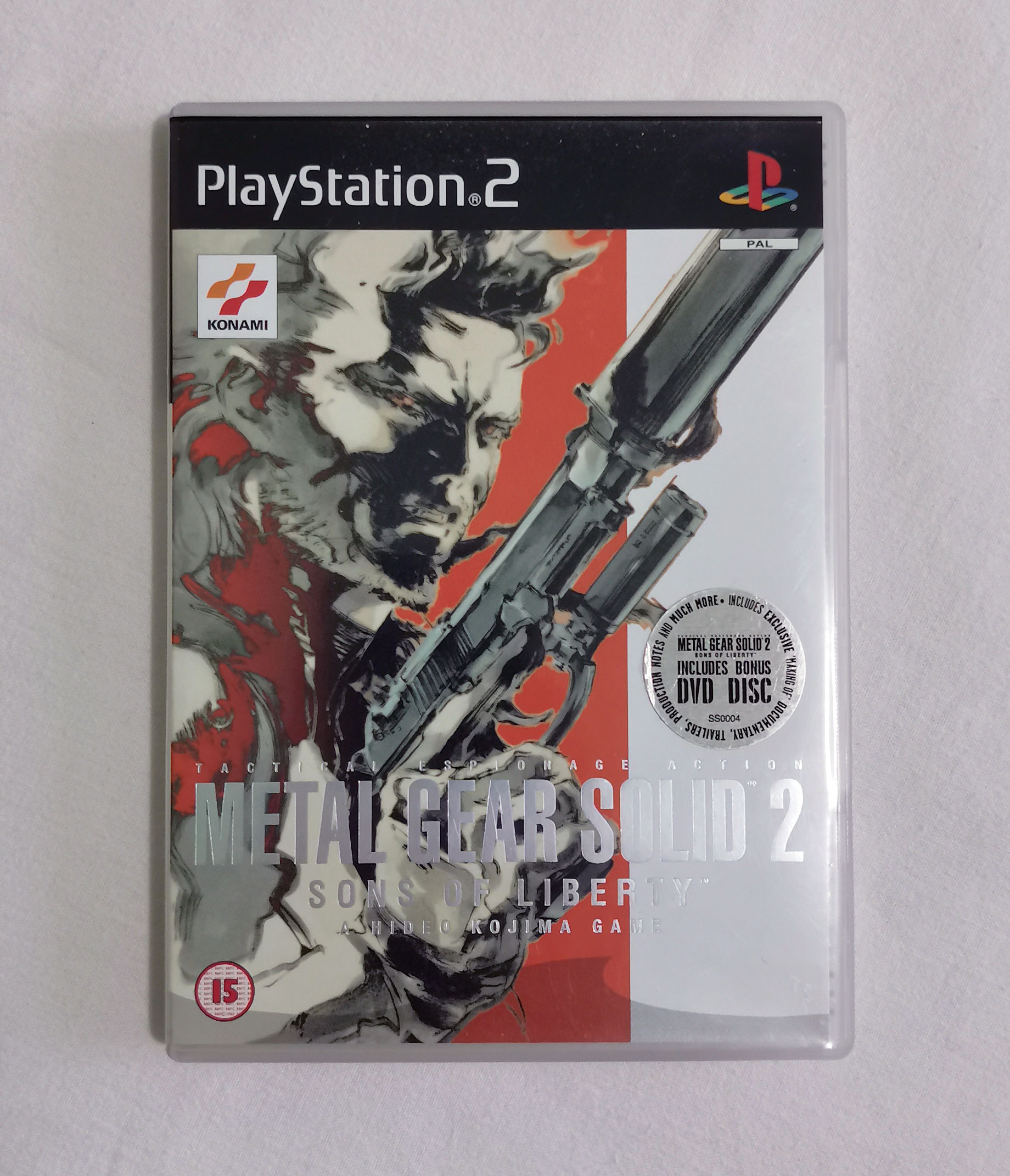 PS2 - Metal Gear Solid 2 Sons of Liberty - PSko.cz