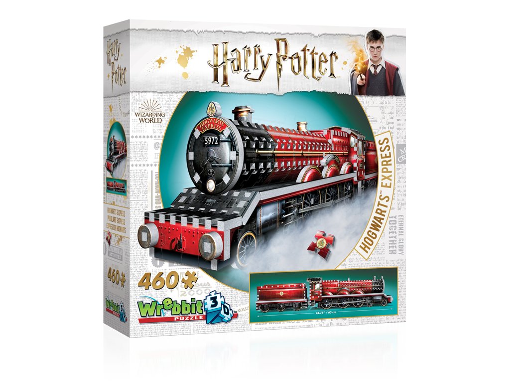 Wrebbit 3D Puzzle Bradavický expres Harry Potter™ - rajtricek.cz