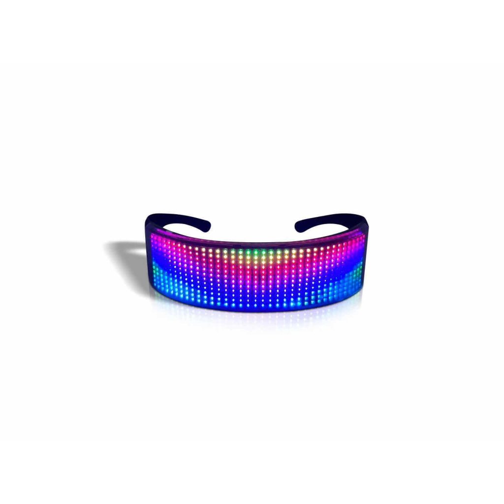 RAVE LED brýle | Nastavitelné přes Smartphone 2. jakkost - RAVEshop.cz