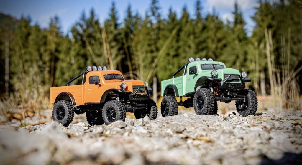 Absima Mini Crawler CR-18 EVO Power Wagon 1:18 RTR - zelený | RChracka.cz