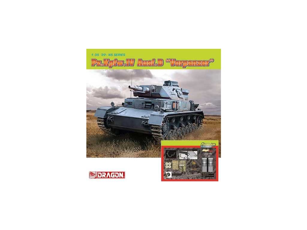 Model Kit military 6981 - Pz.Kpfw.IV Ausf.D VORPANZER (1:35) - RC modeláři