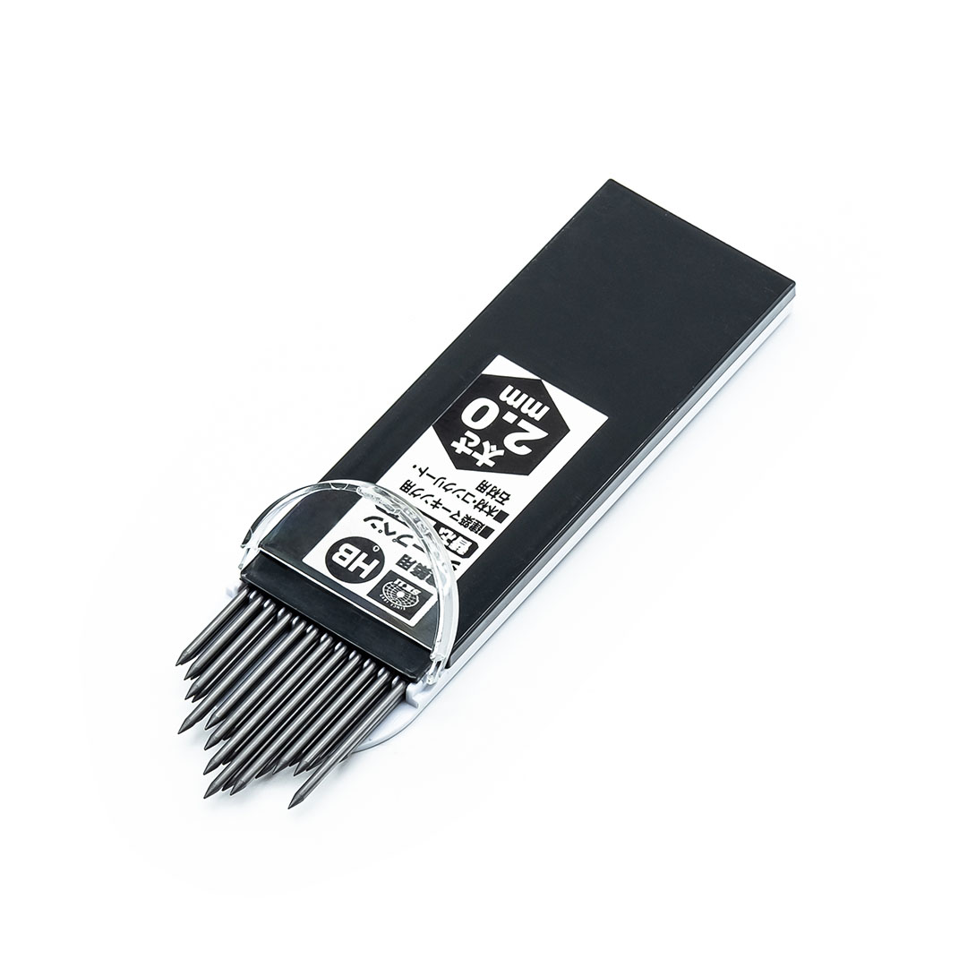 Náplň do japonskej mechanickej ceruzky SK11 - čierna 2 mm HB - 24 ks - Regals.sk