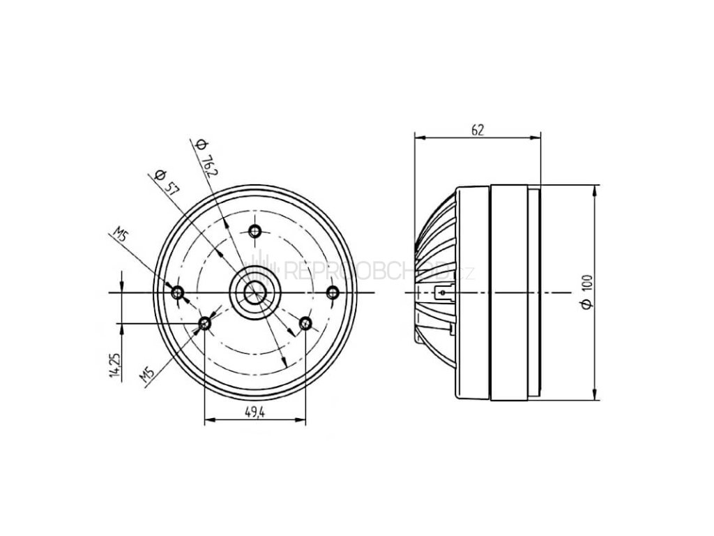 Dexon Cd10 Fe N 🎶 Za 2 010 Kč Z Reproobchod Cz