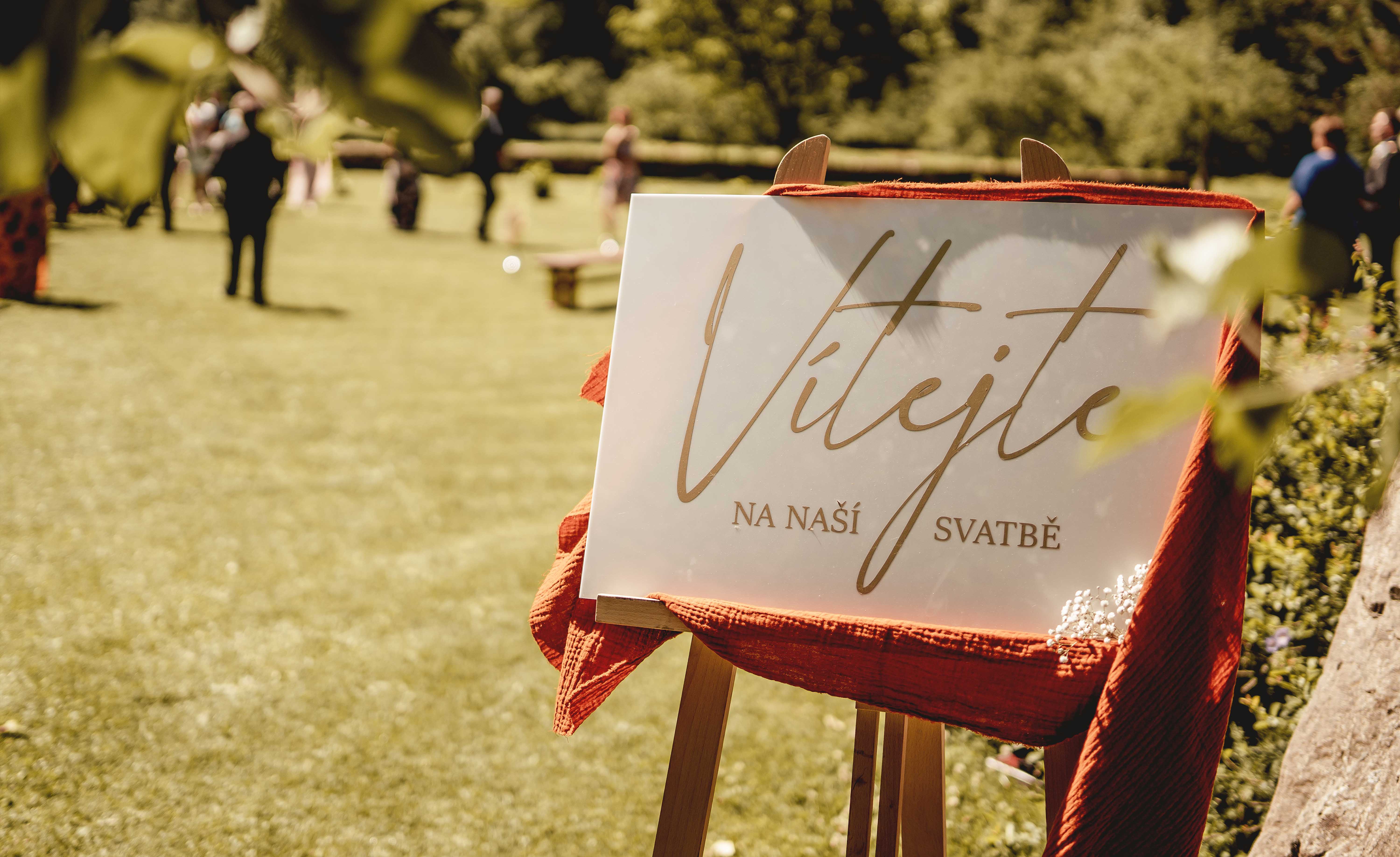 Uvítací cedule CD02 - RH Svatby ️