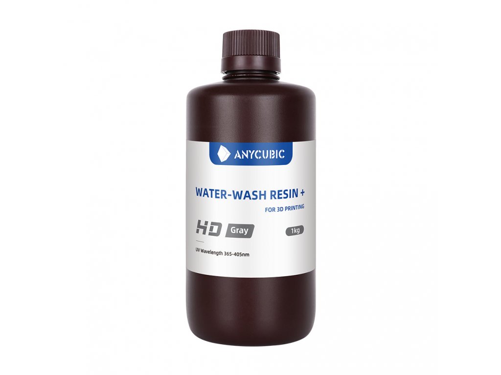Anycubic Water-Wash Resin - HD Grey - RICHVALSKY MANUFACTURING
