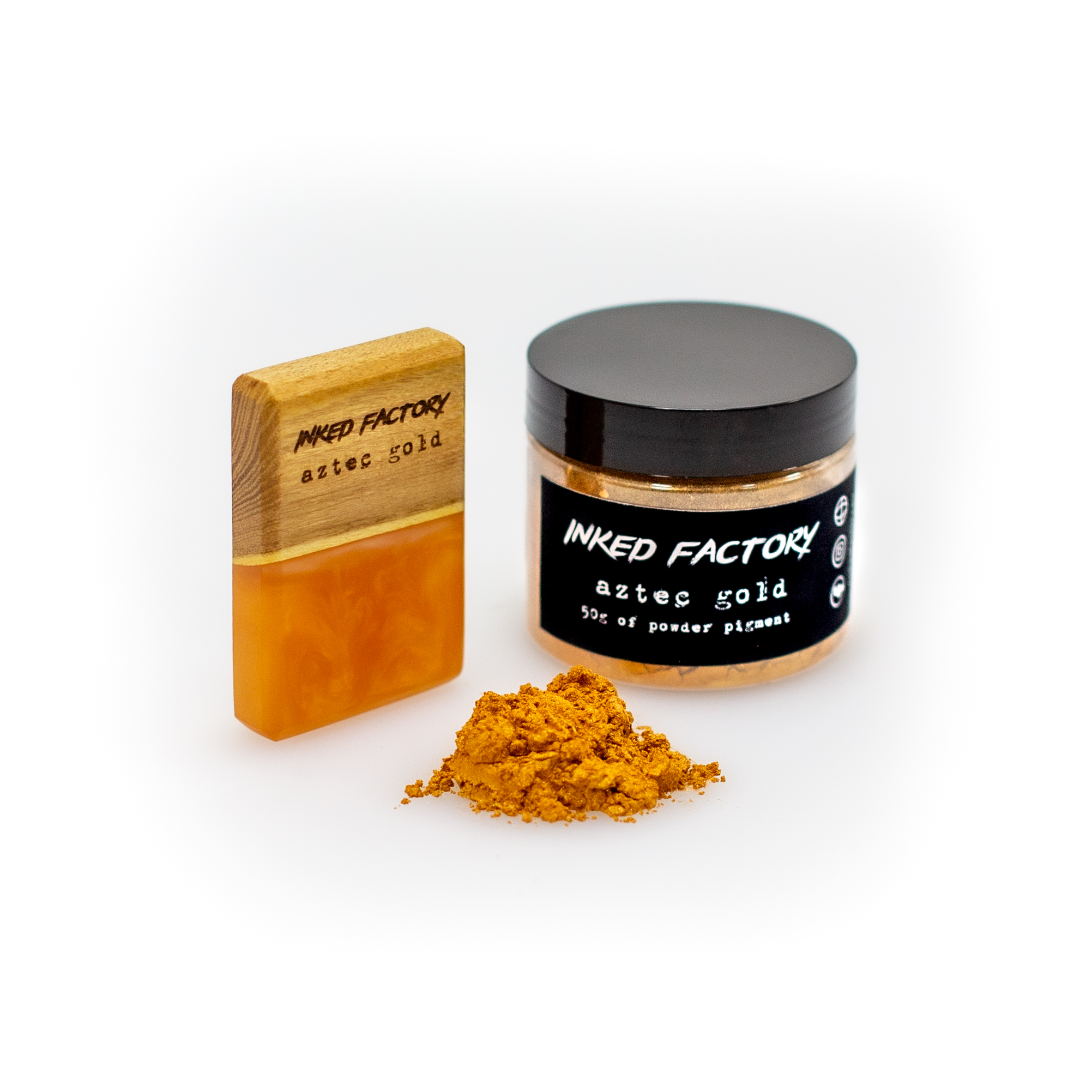 Práškový pigment - aztec gold - RICHVALSKY MANUFACTURING