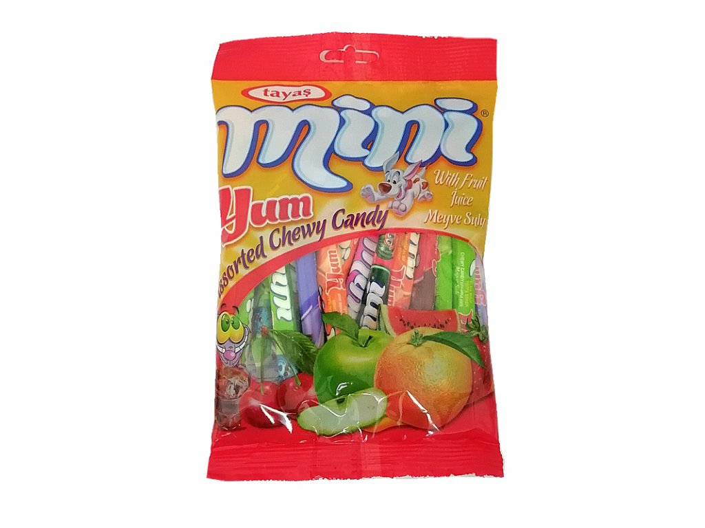 Mini Yum Ovocné karamelky 170g - Rigalli.cz