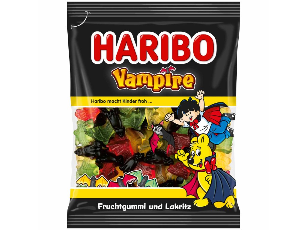 Haribo Vampire želé bonbony 175g | Risesnu.cz