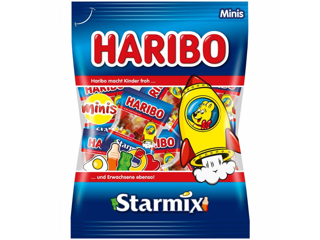 Haribo Starmix mini sáčky 10ks 250g | Risesnu.cz