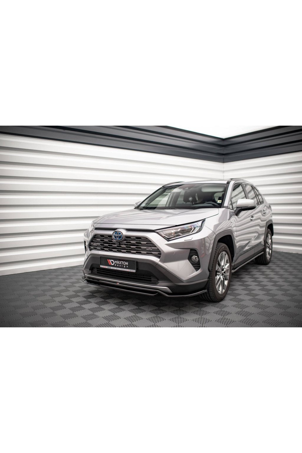 Maxton Design spoiler pod přední nárazník pro Toyota RAV4 Mk5, carbon ...