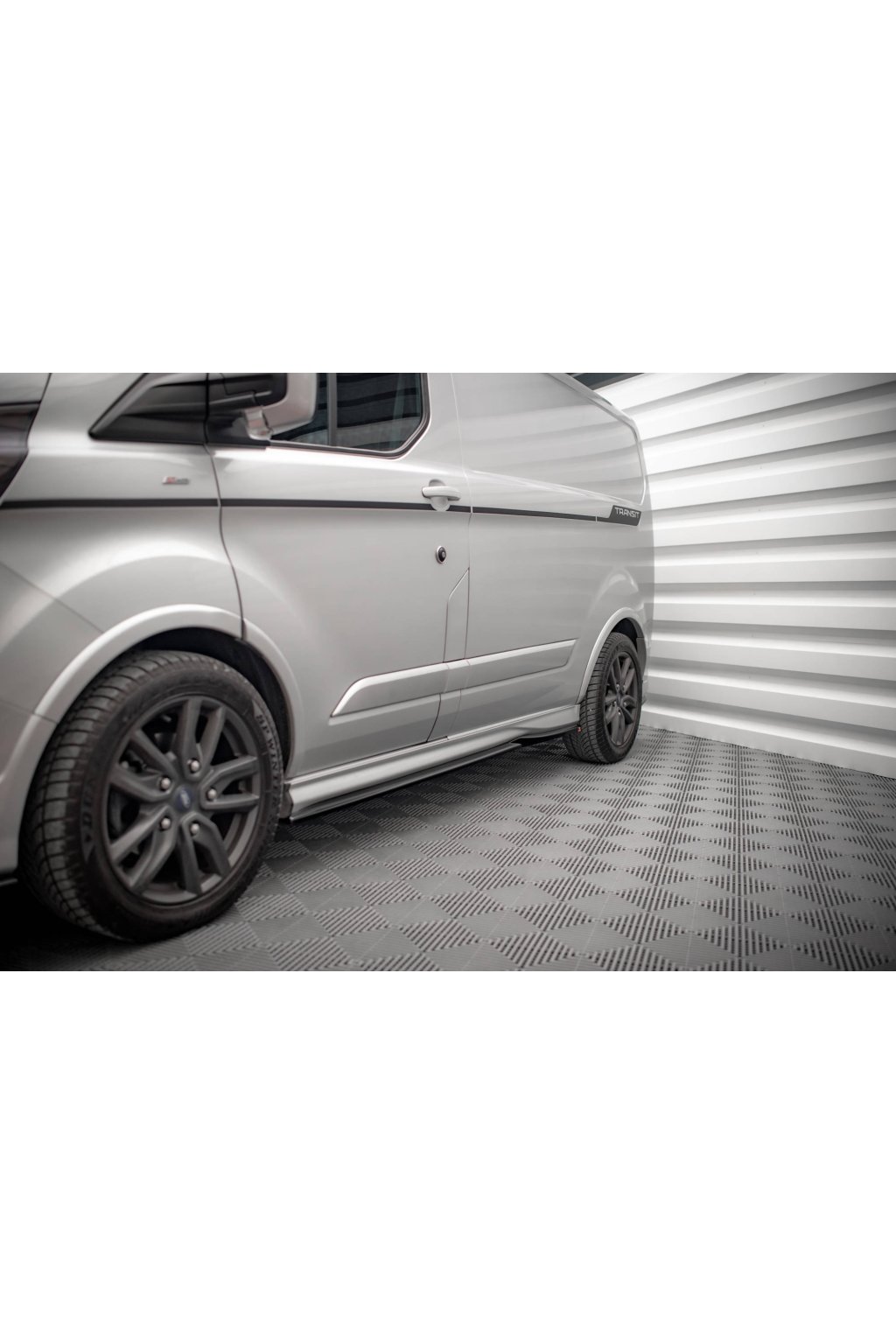 Maxton Design difuzory pod boční prahy pro Ford Transit Custom Mk1 ...