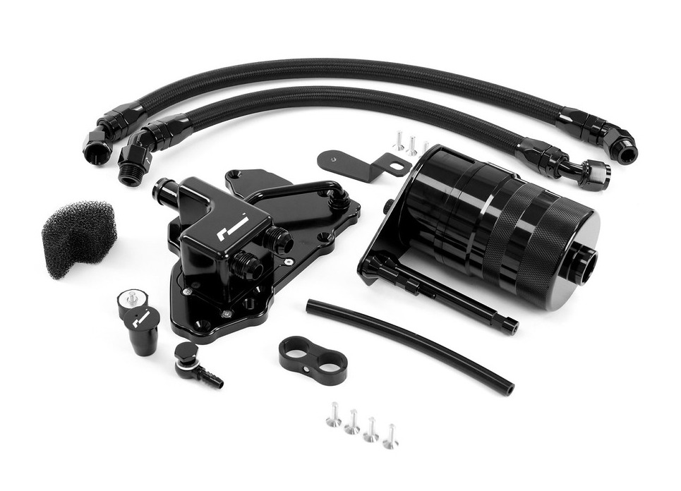 Racingline Oil Catch Tank nádoba pro vozy platformy MQB Evo s motorem 2.0 TSI EA888 - RSR ...