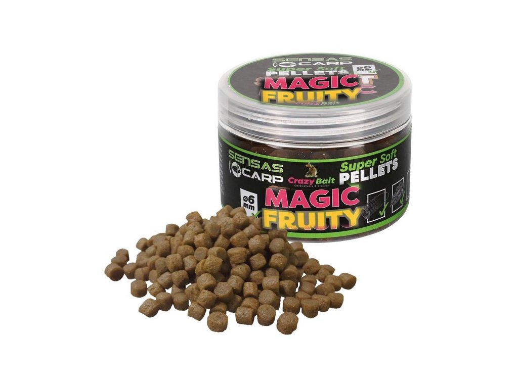 Sensas Carp Super Soft Pellets 6mm | Rybověci.cz
