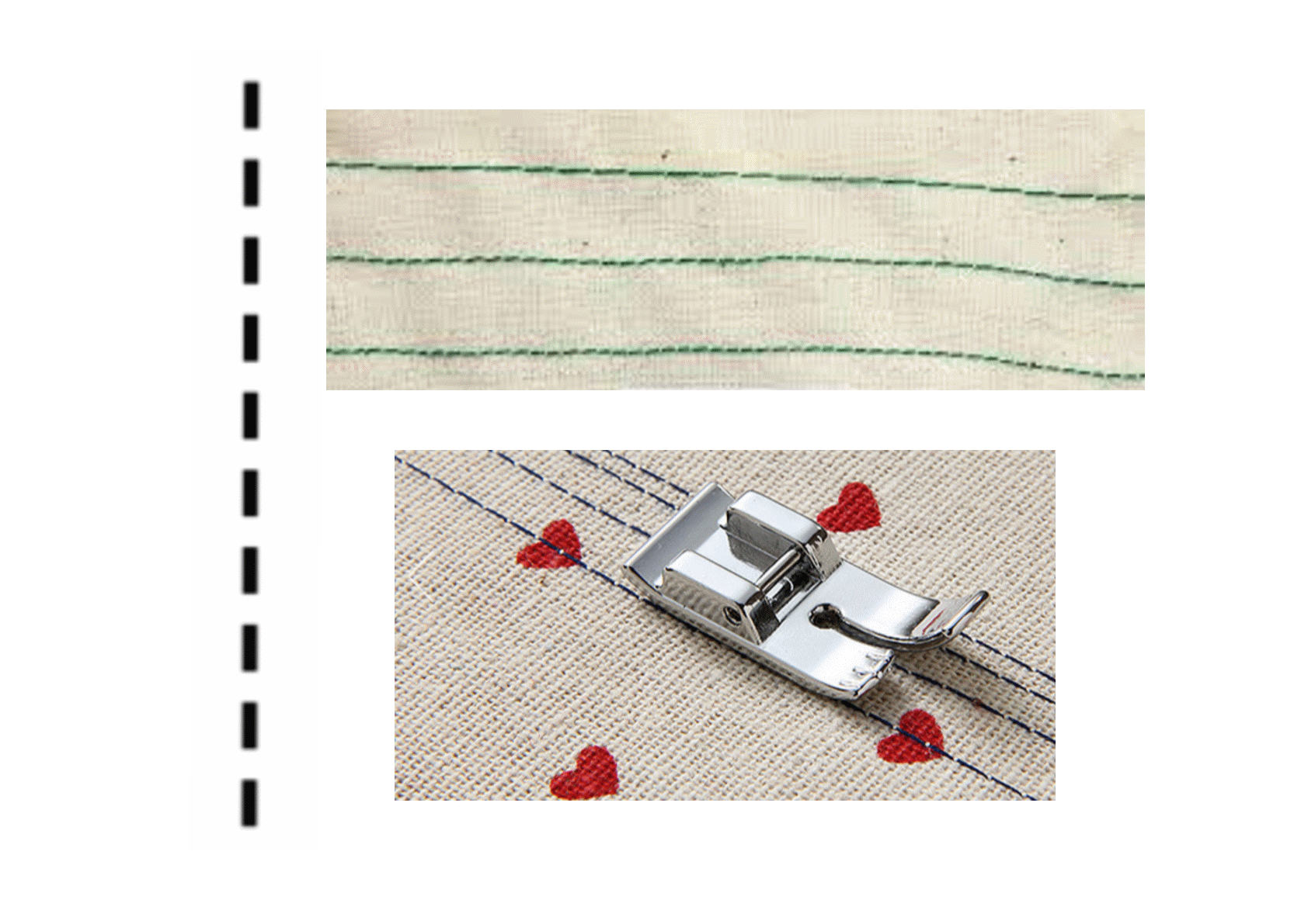 Základní druhy stehů na šicím stroji a na co se používají?