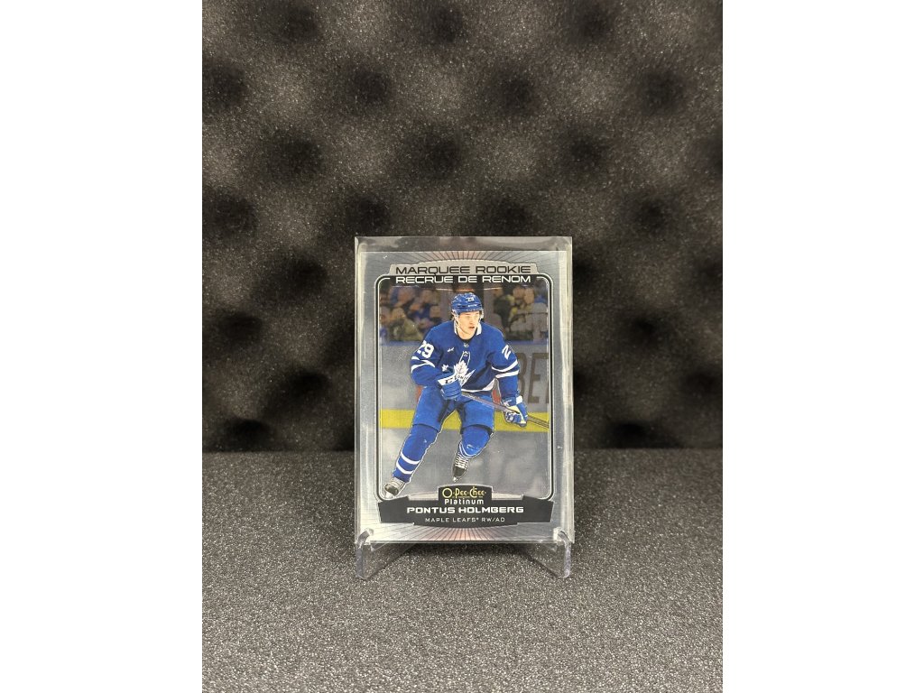 2022-23 OPC Platinum Marquee Rookie PONTUS HOLMBERG - Sbírejhokej.cz 2022-23 OPC Platinum Marquee Rookie PONTUS HOLMBERG - Sbírejhokej.cz