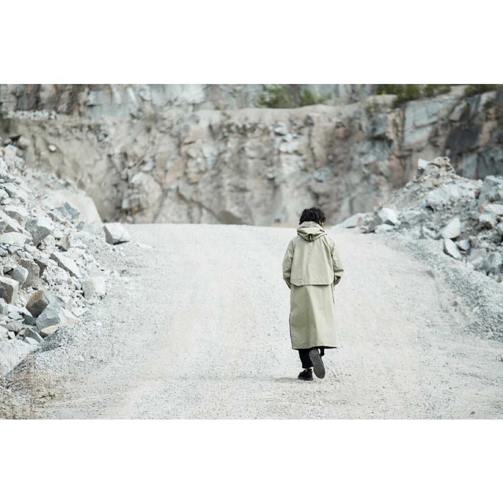 Ventile unisex long parka – earth - SEGRA.SEGRA Ventile unisex long parka – earth - SEGRA.SEGRA
